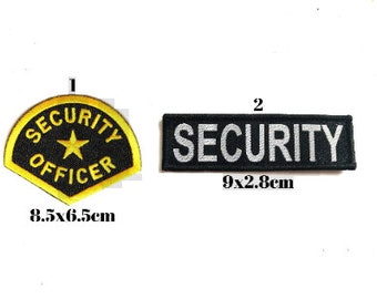 Iron on Security Logo - Etsy