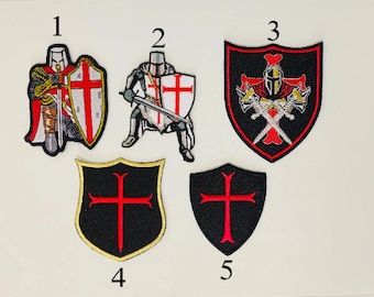 Knights Templar Patch - Etsy UK