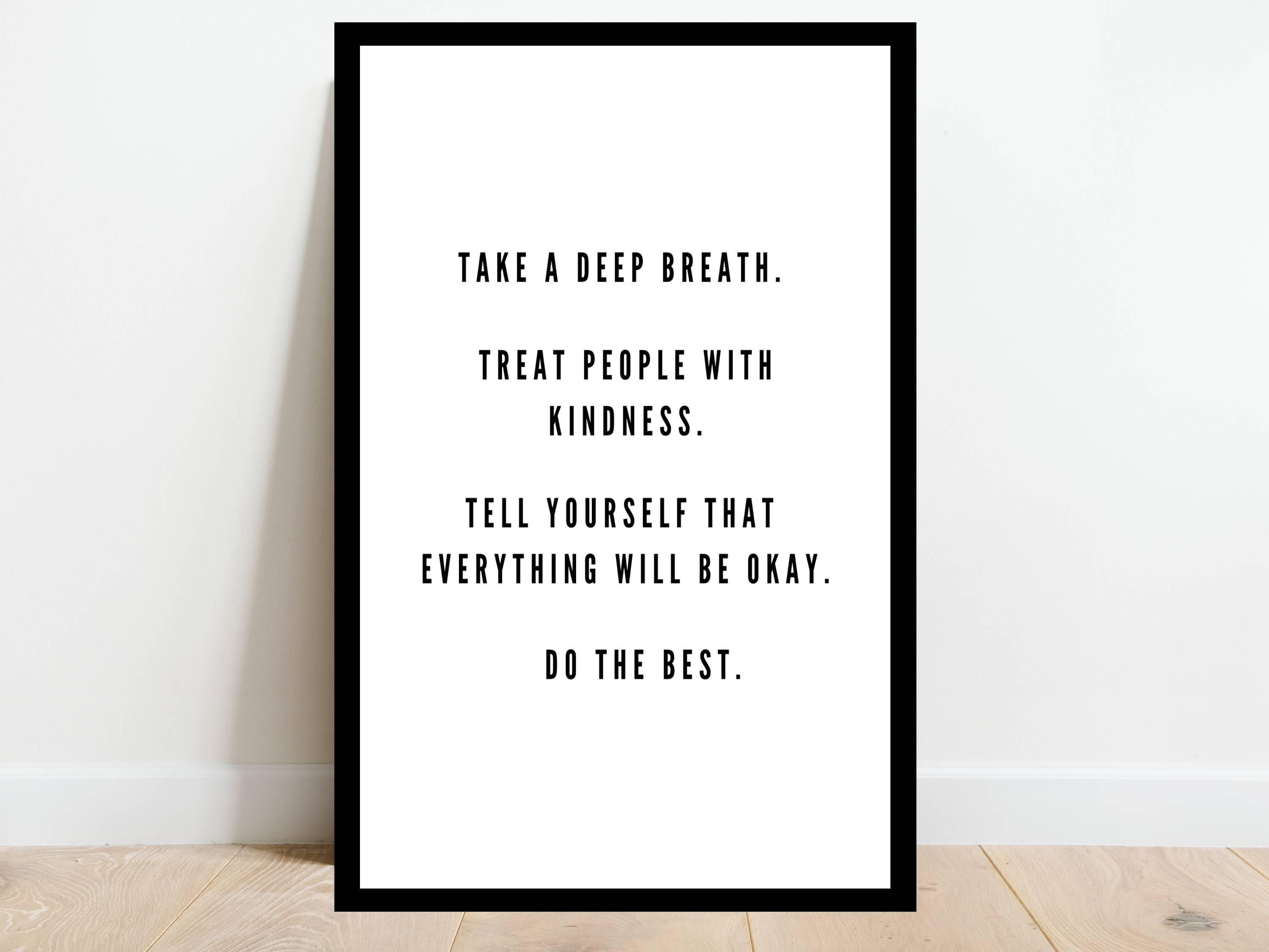 Affirmation Poster, Positive Affirmations, Words of Affirmation Poster ...