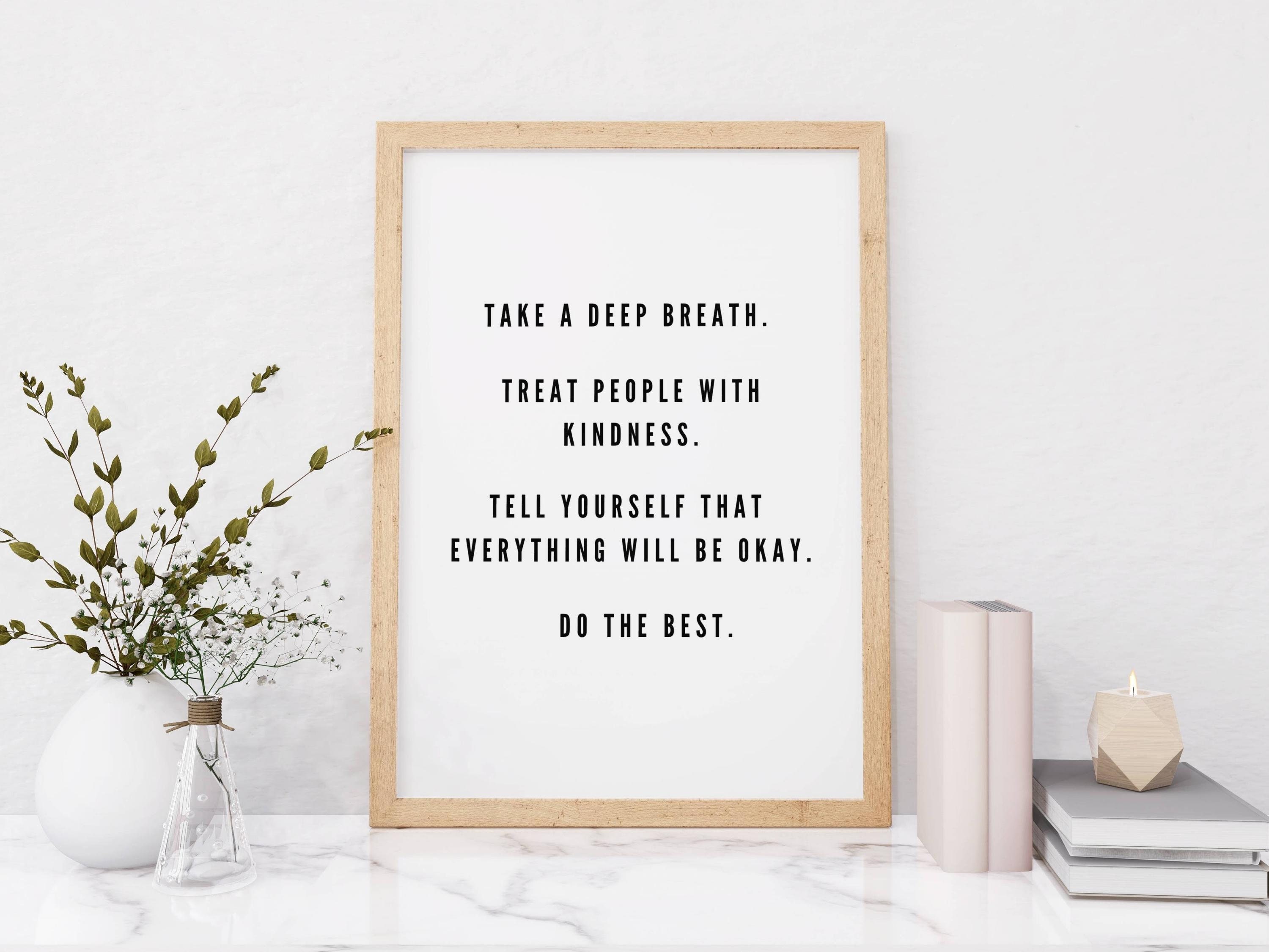 Affirmation Poster, Positive Affirmations, Words of Affirmation Poster ...