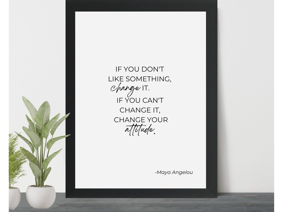 Maya Angelou Quote Poster, Instant Download Wall Art, Inspirational ...