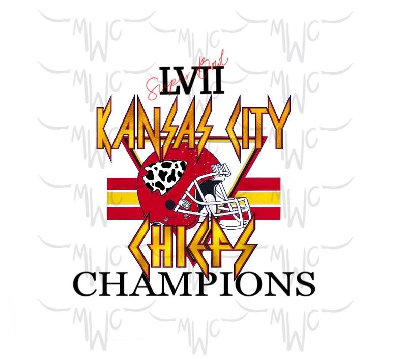 KC Chiefs Super Bowl PNG, Sublimation Design, Kansas City - Etsy