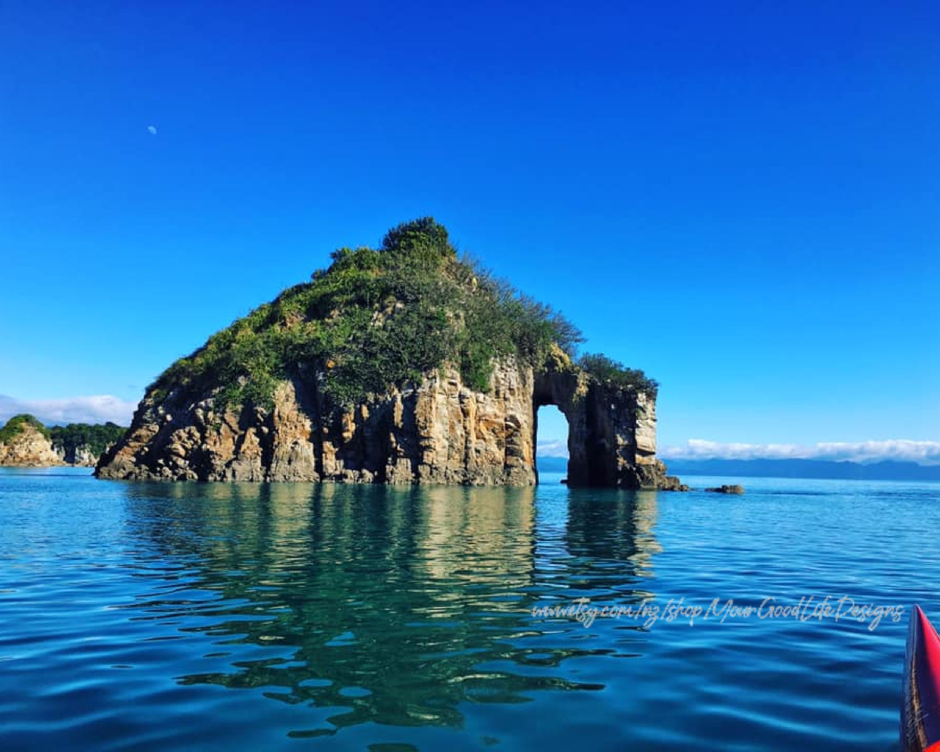 Red Outrigger Canoe Collage Poster. Photo Collage Print of - Etsy