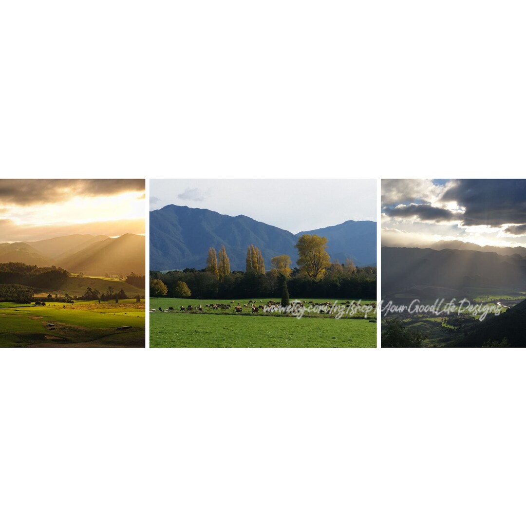 Country Scenes Collage, 3 Photos. Digital Downloadable Prints. - Etsy