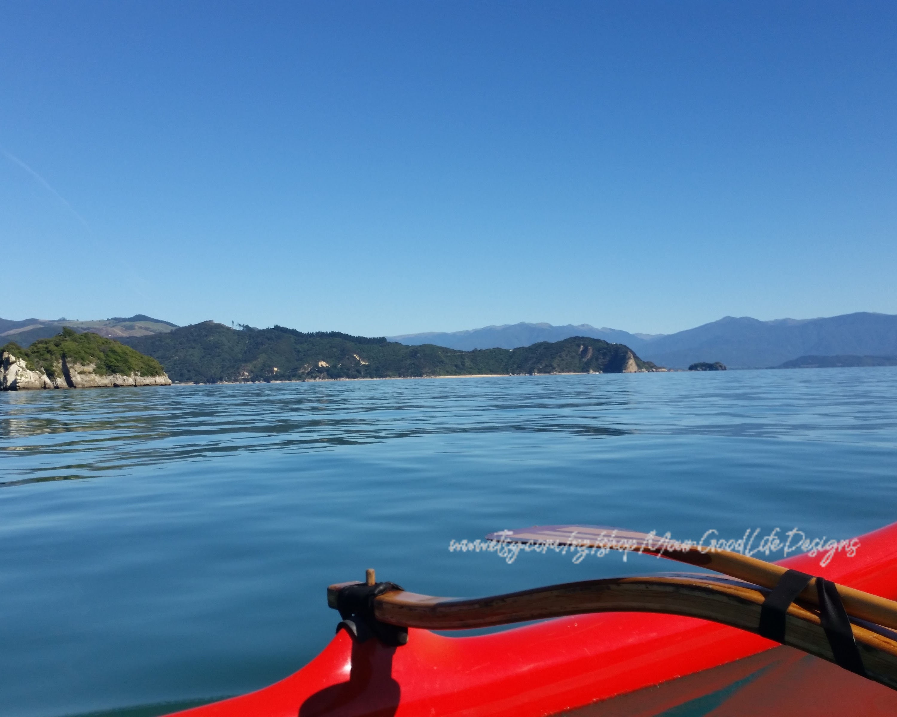 Red Outrigger Canoe Collage Poster. Photo Collage Print of - Etsy
