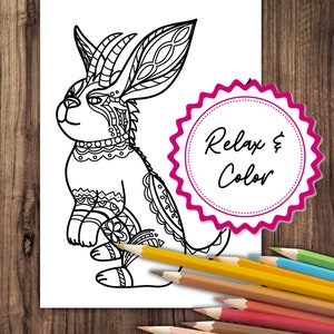 5 Alebrije Coloring Pages, Mexican Alebrijes Coloring Pages Bundle ...
