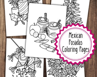 5 Alebrije Coloring Pages, Mexican Alebrijes Coloring Pages Bundle ...