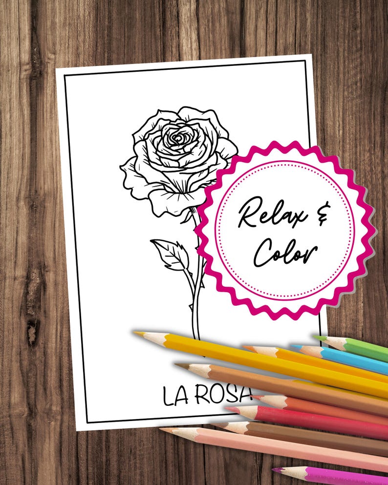 16 Lotería Coloring Pages, Mexican Lotería Coloring Pages Bundle, Adult ...