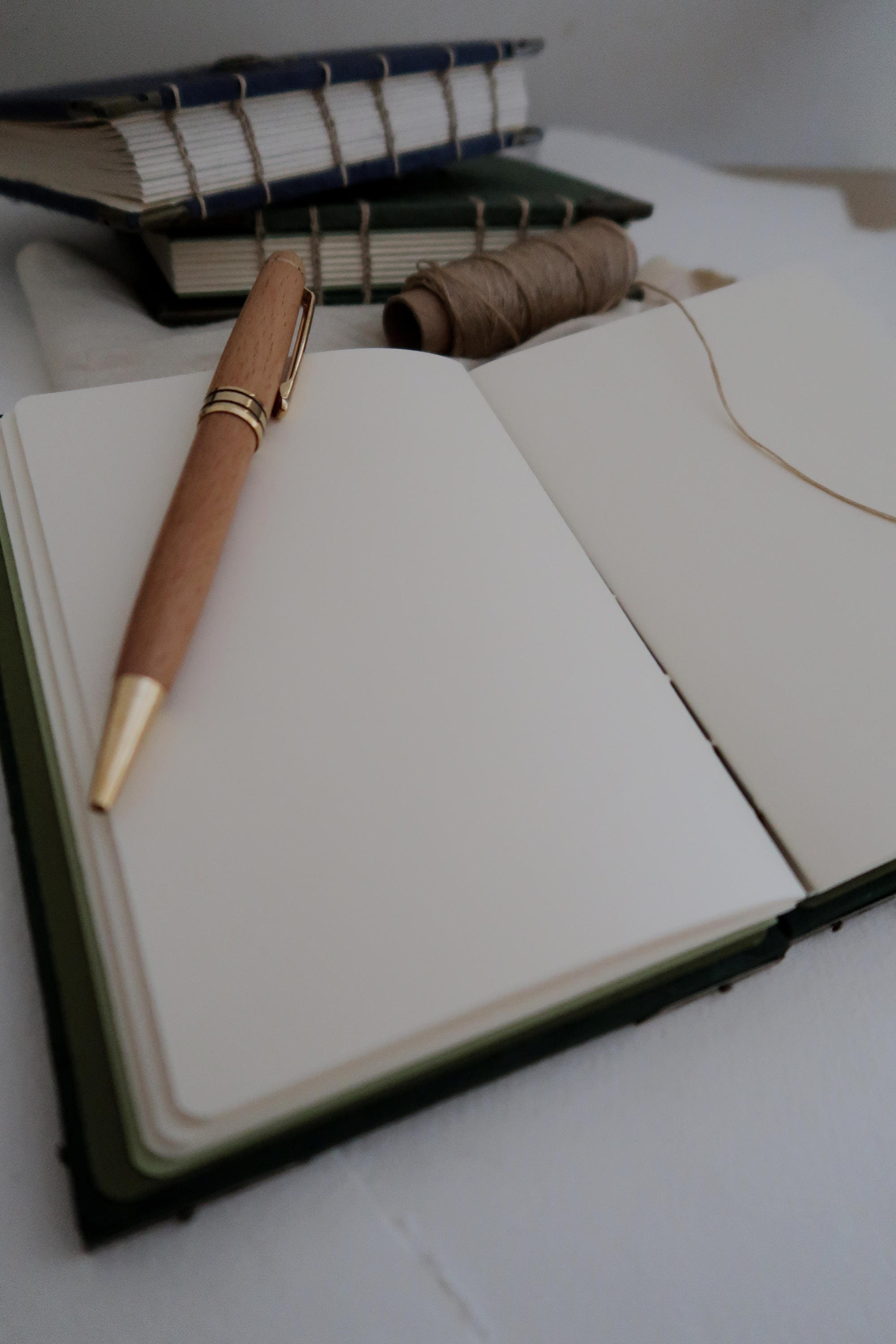 A6 Dark Green Celtic Handmade Notebook With Triskele Journal - Etsy