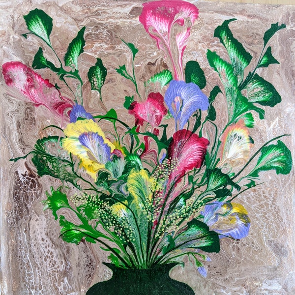 String Pull Painting - Etsy