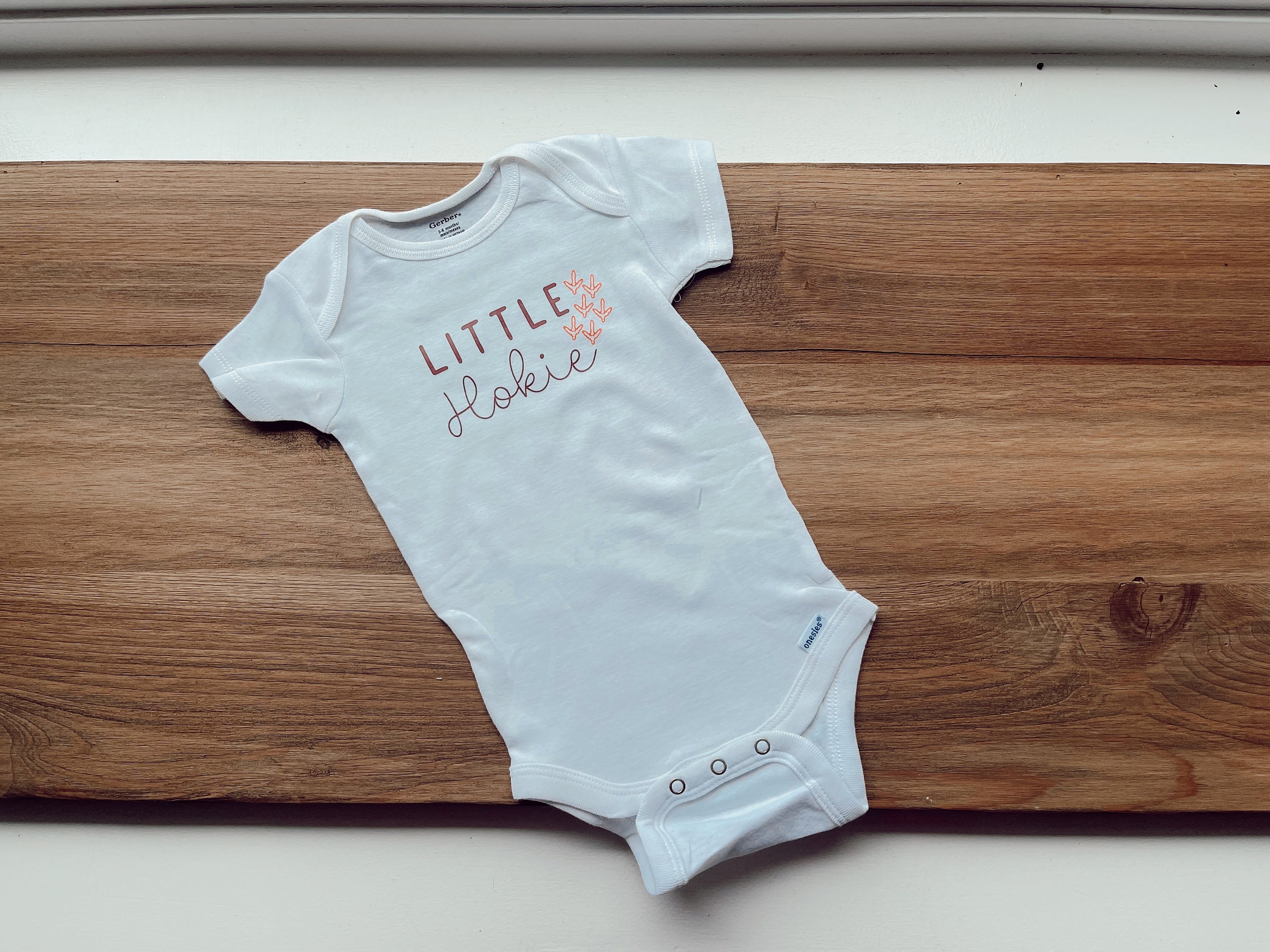 Virginia Tech little Hokie Onesie Hokies Baby - Etsy