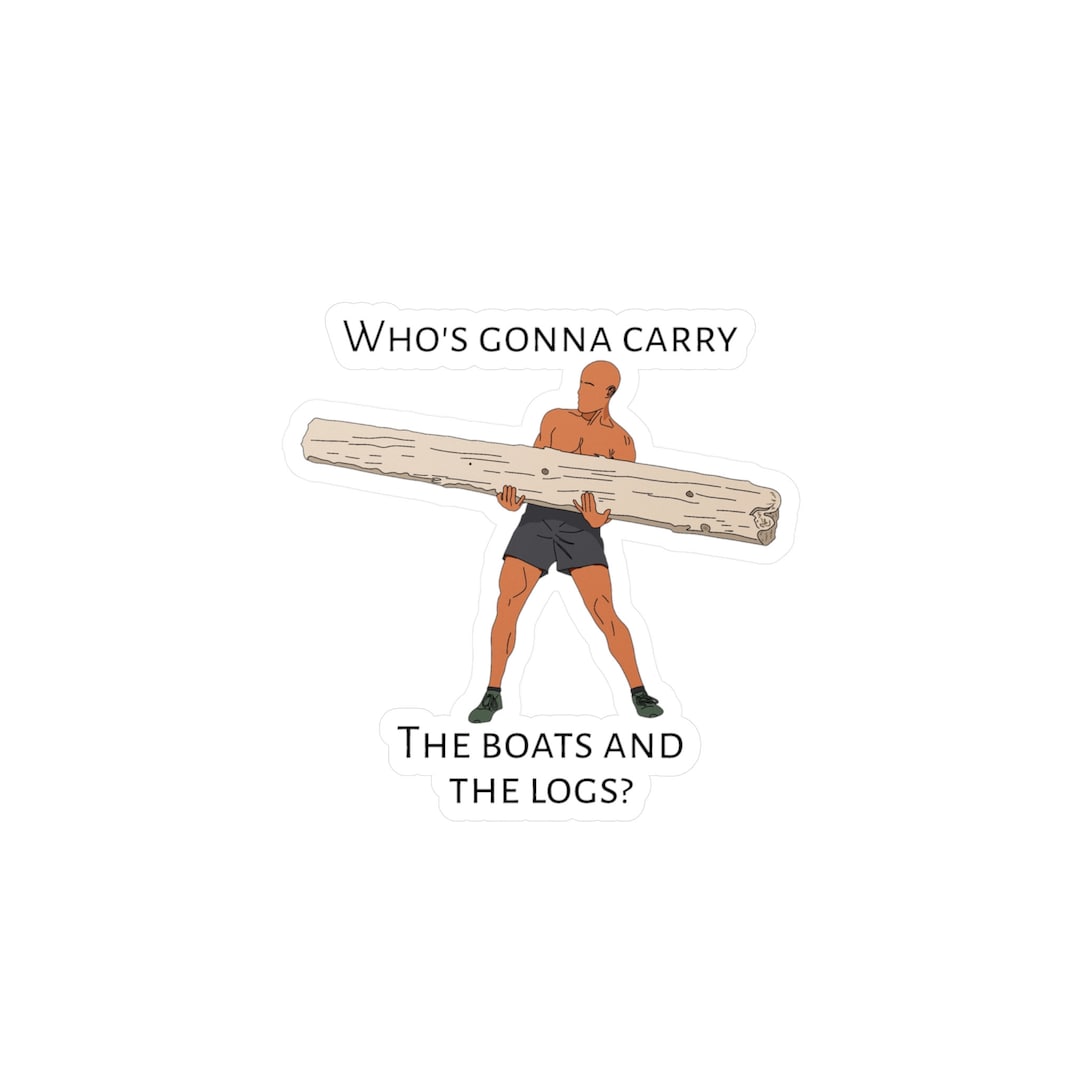David Goggins Boats and Logs Vinyl Decal - Etsy Australia