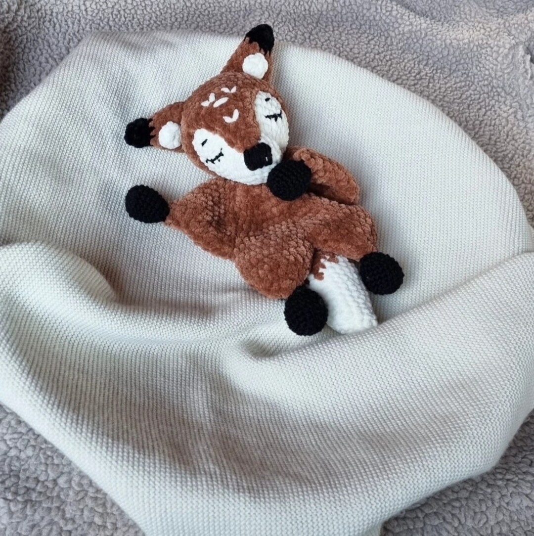 Comforter cuddly Fox - Etsy
