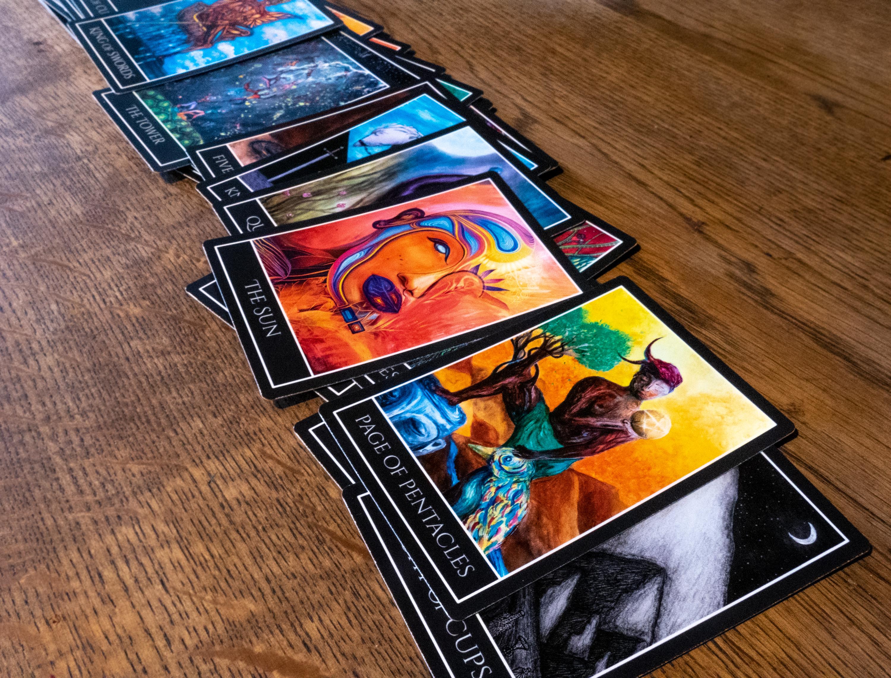 The Shapeshifting Tarot - Shadow Work Deck - Mystical Oracle - Jungian ...