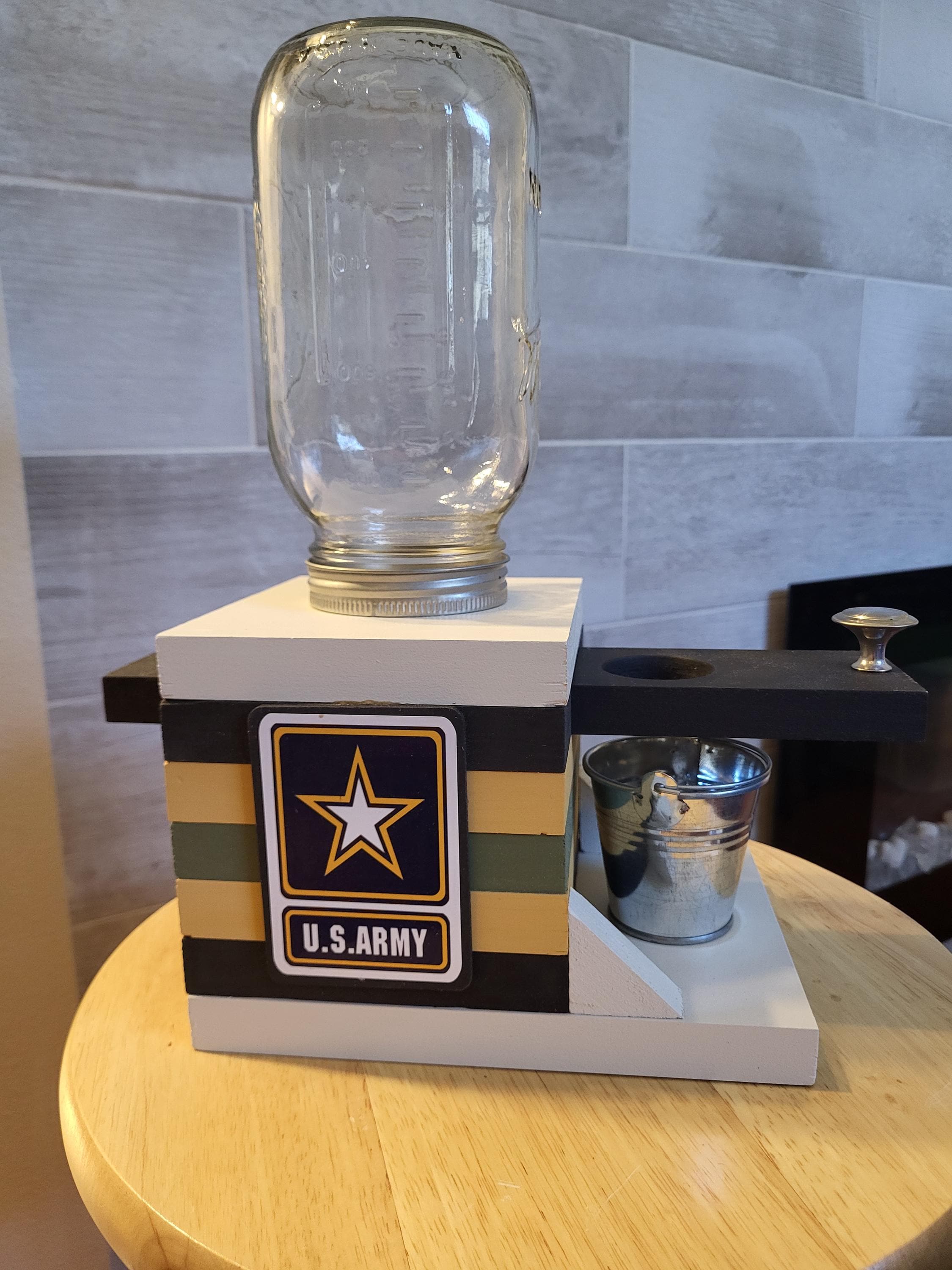 US Army - Mason Jar Candy Machine - Etsy