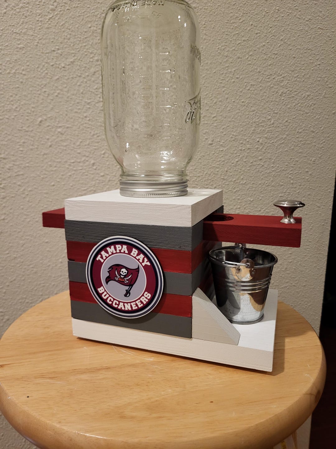 Tampa Bay Buccaneers - Mason Jar Candy Machine! - Etsy