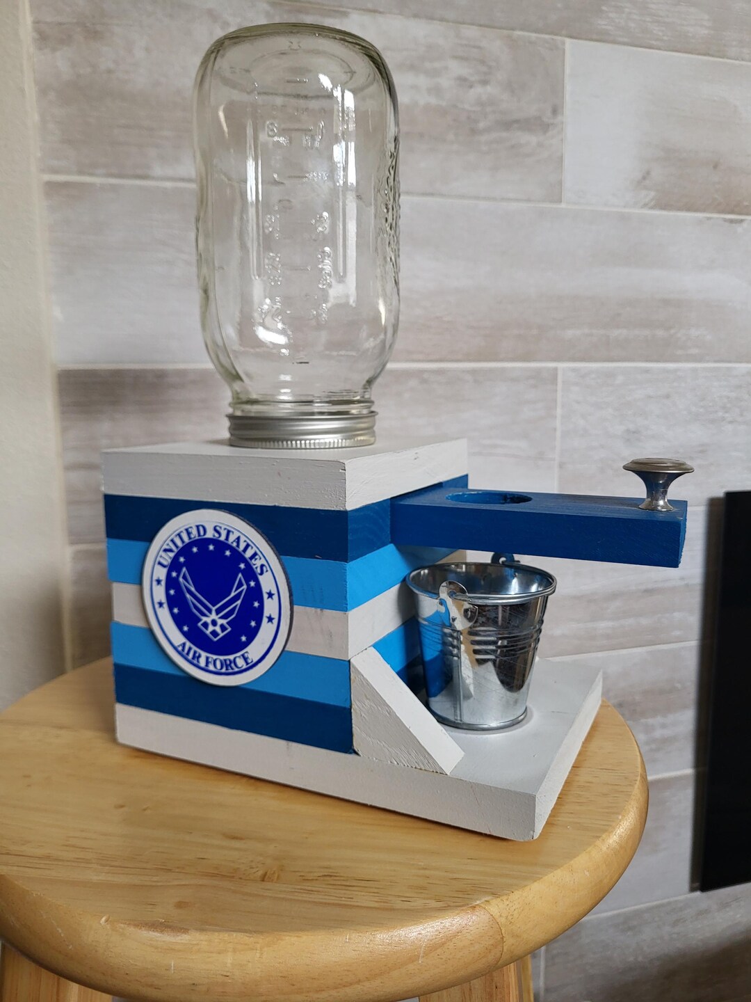US Air Force - Mason Jar Candy Machine - Etsy