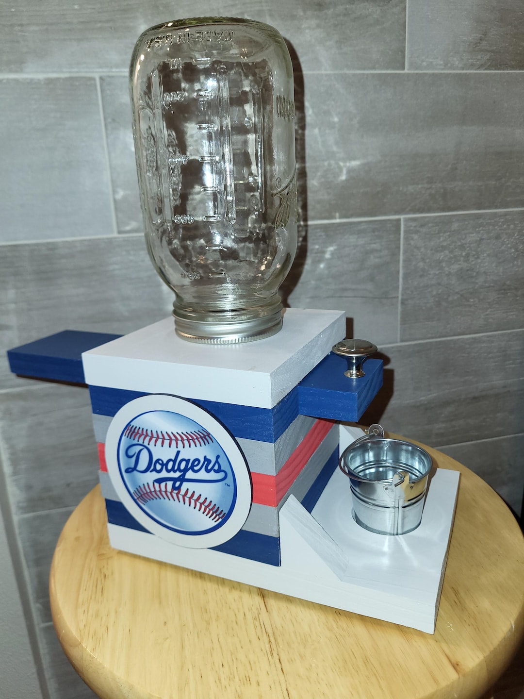 Los Angeles Dodgers - Mason Jar Candy Machine! - Etsy