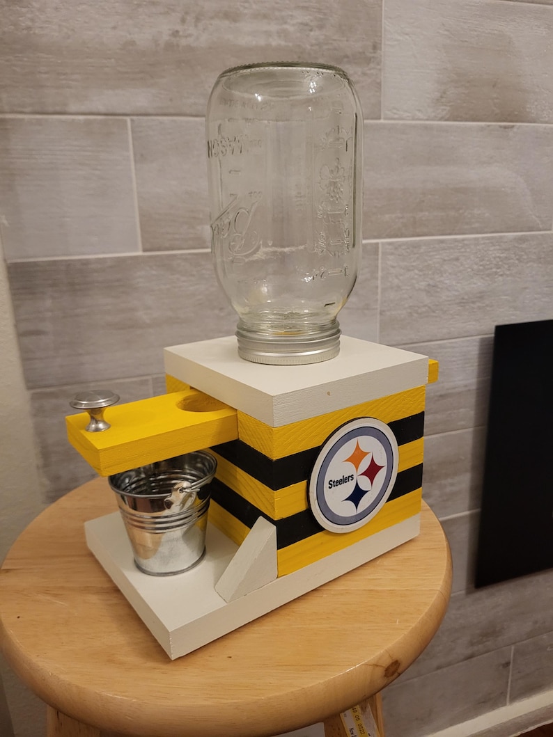 Pittsburgh Steelers - Mason Jar Candy Machine! - Etsy