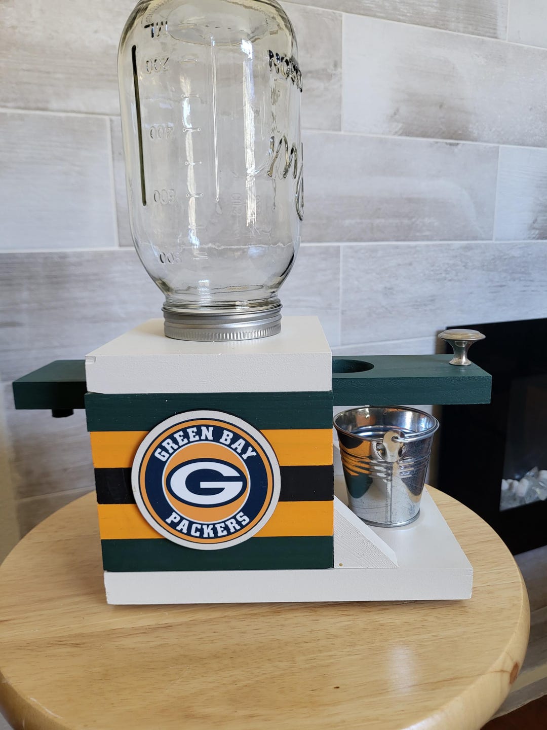 Green Bay Packers Mason Jar Candy Machine - Etsy