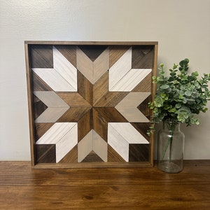 Reclaimed Wood Barn Quilt, Barn Quilt, Barn Quilts, Home Decor Barn ...