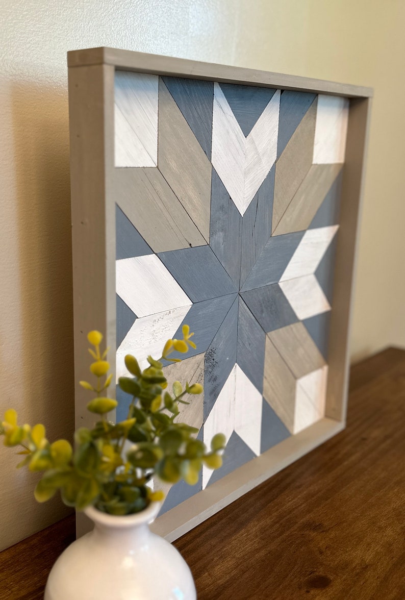 Reclaimed Wood Barn Quilt, Barn Quilt, Barn Quilts, Home Decor Barn ...