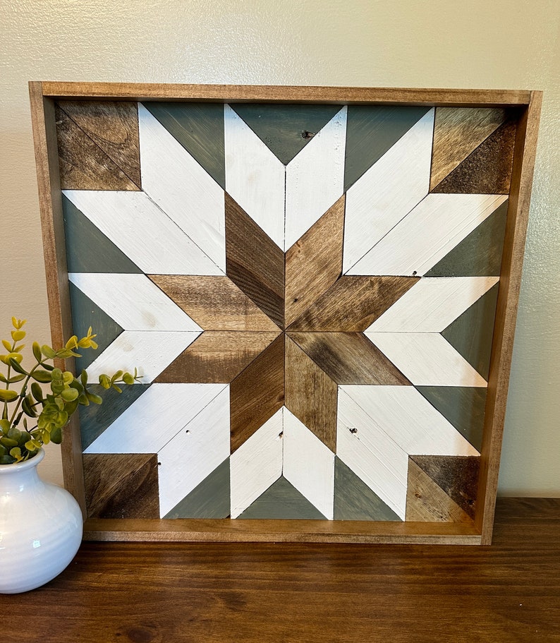 Reclaimed Wood Barn Quilt, Barn Quilt, Barn Quilts, Home Decor Barn ...