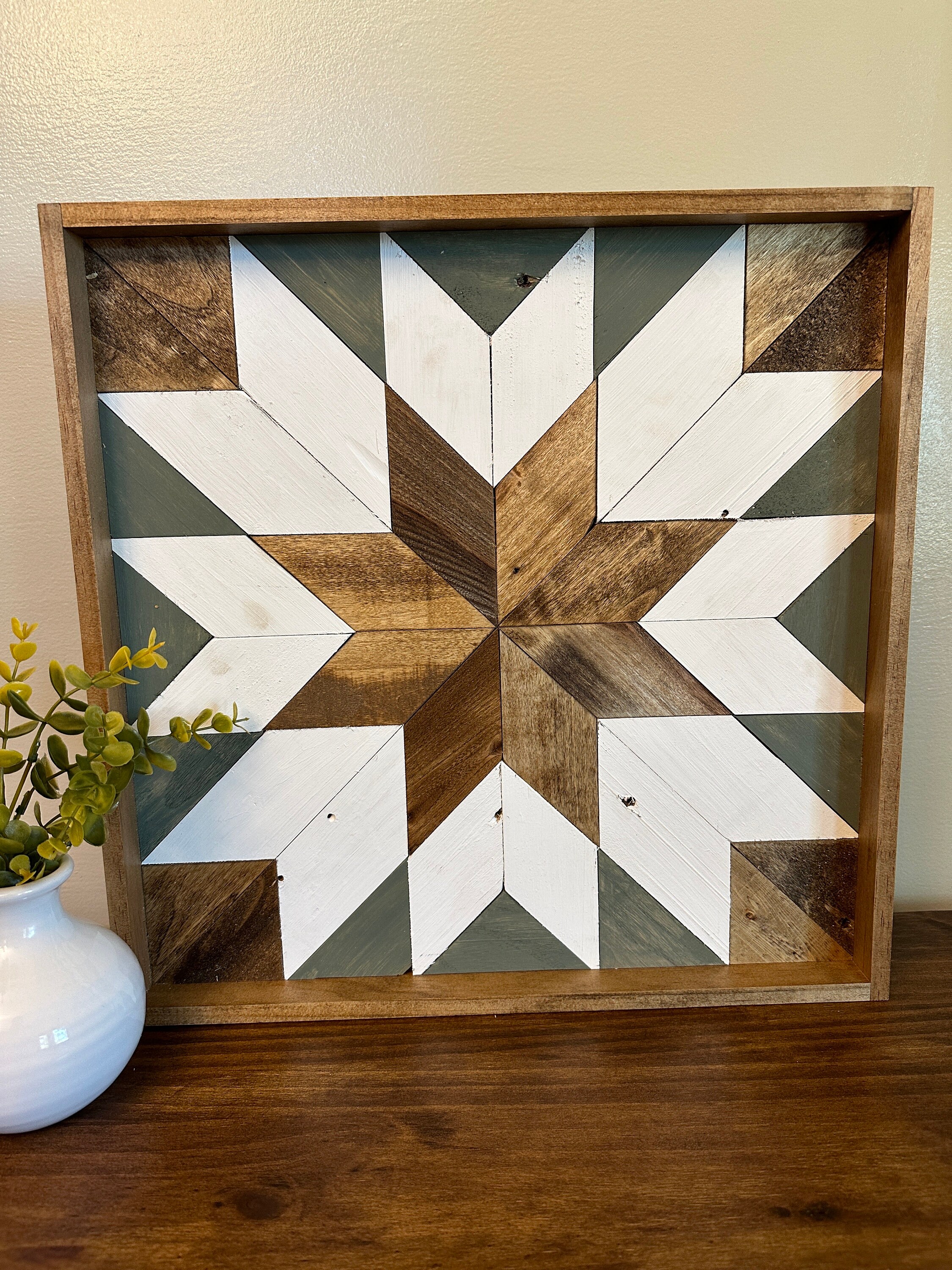 Reclaimed Wood Barn Quilt, Barn Quilt, Barn Quilts, Home Decor Barn ...