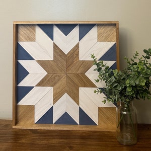 Reclaimed Wood Barn Quilt, Barn Quilt, Barn Quilts, Home Decor Barn ...