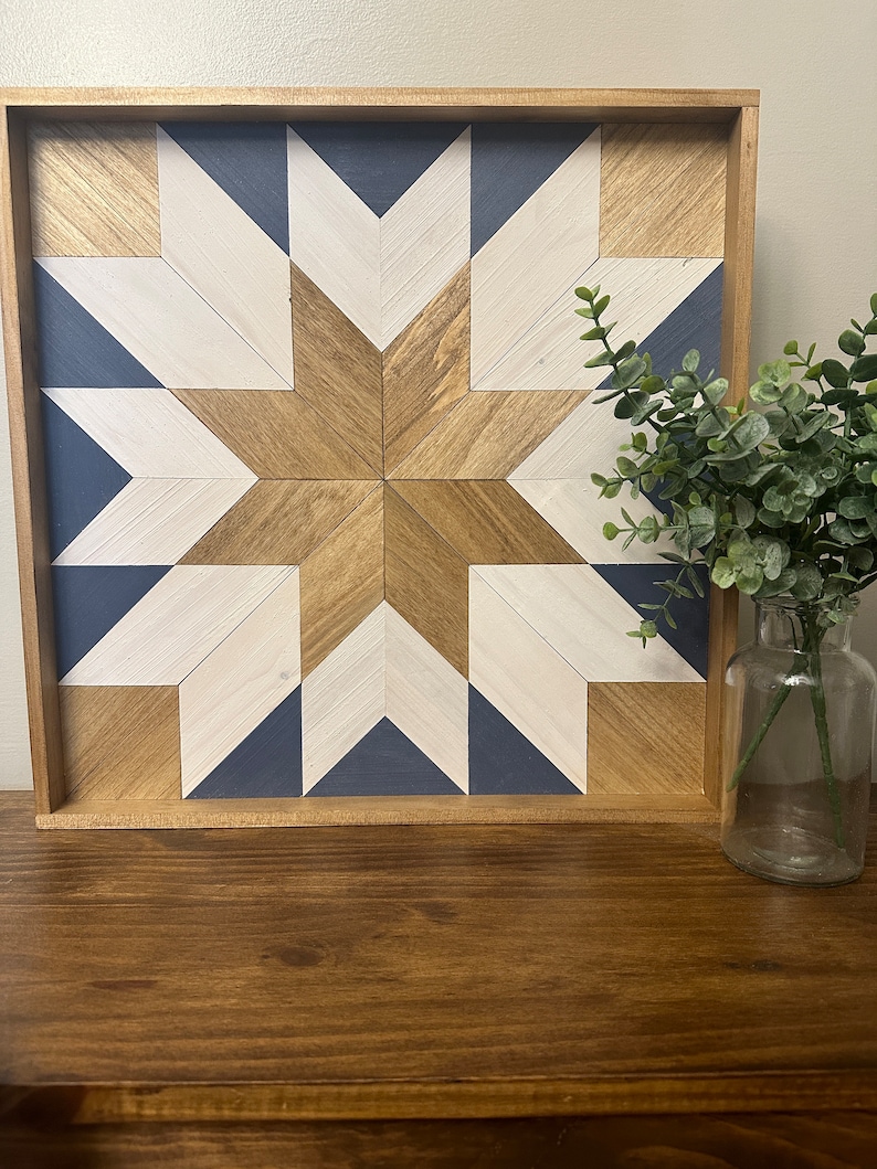 Reclaimed Wood Barn Quilt, Barn Quilt, Barn Quilts, Home Decor Barn ...