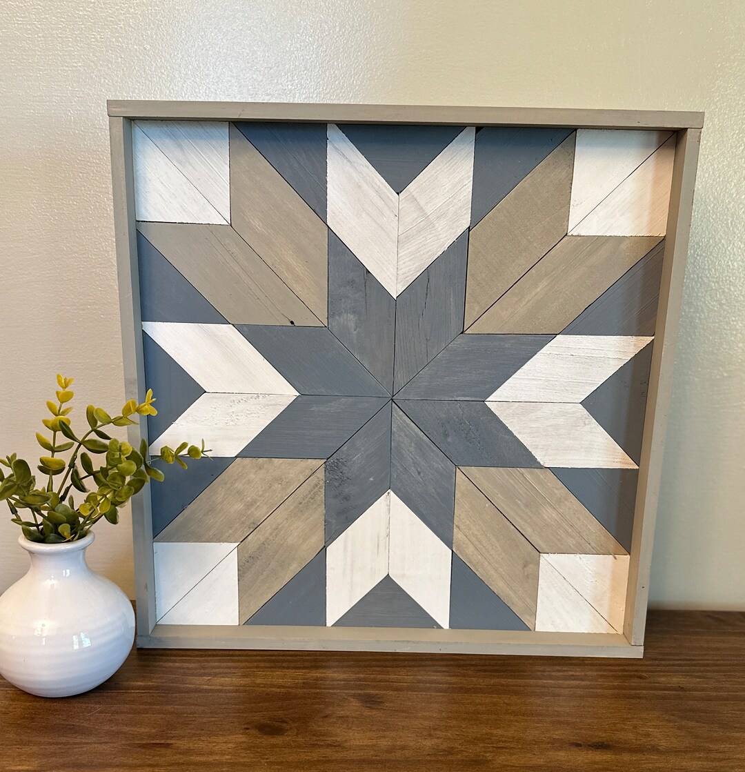 Reclaimed Wood Barn Quilt, Barn Quilt, Barn Quilts, Home Decor Barn ...