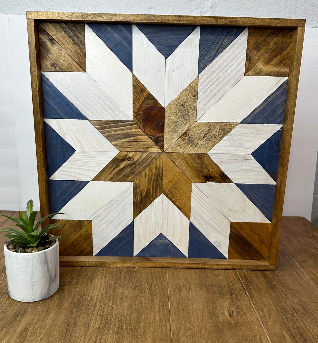 Reclaimed Wood Barn Quilt, Barn Quilt, Barn Quilts, Home Decor Barn ...