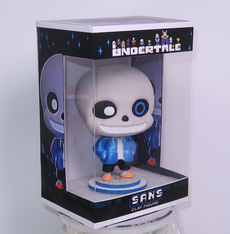 Sans Undertale Funko Pop Style 3D Figure With Box - Etsy