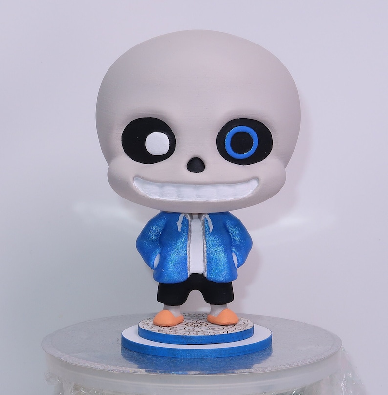 Sans Undertale Funko Pop Style 3D Figure With Box - Etsy