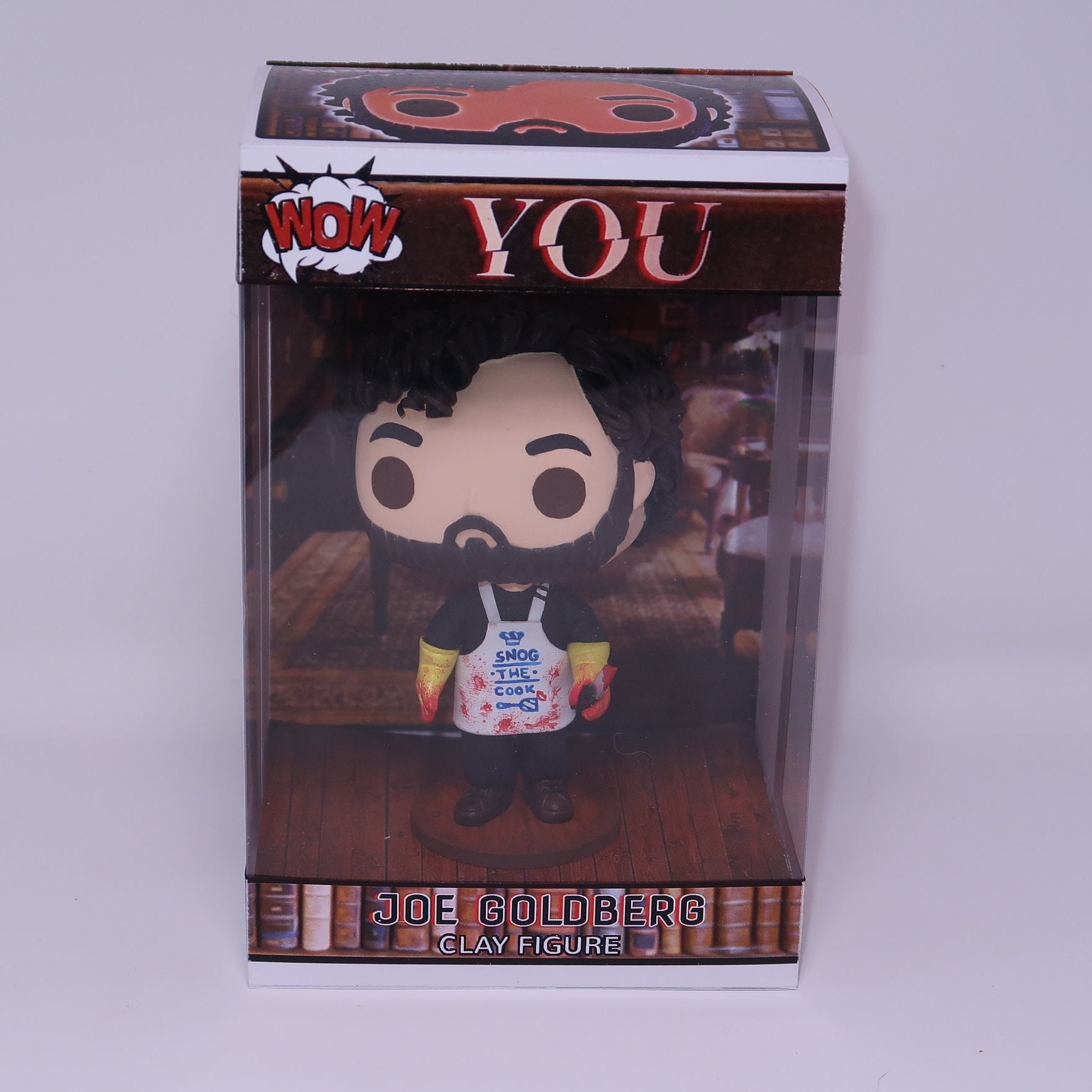 OOAK 100% Handmade Funko Pop Style 3D Figure of Joe Goldberg From the ...