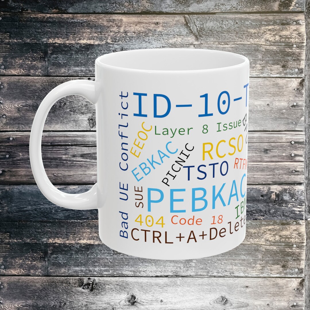 User Error Acronyms Help Desk is Making Fun at You IT Jokes IT Jargon ...