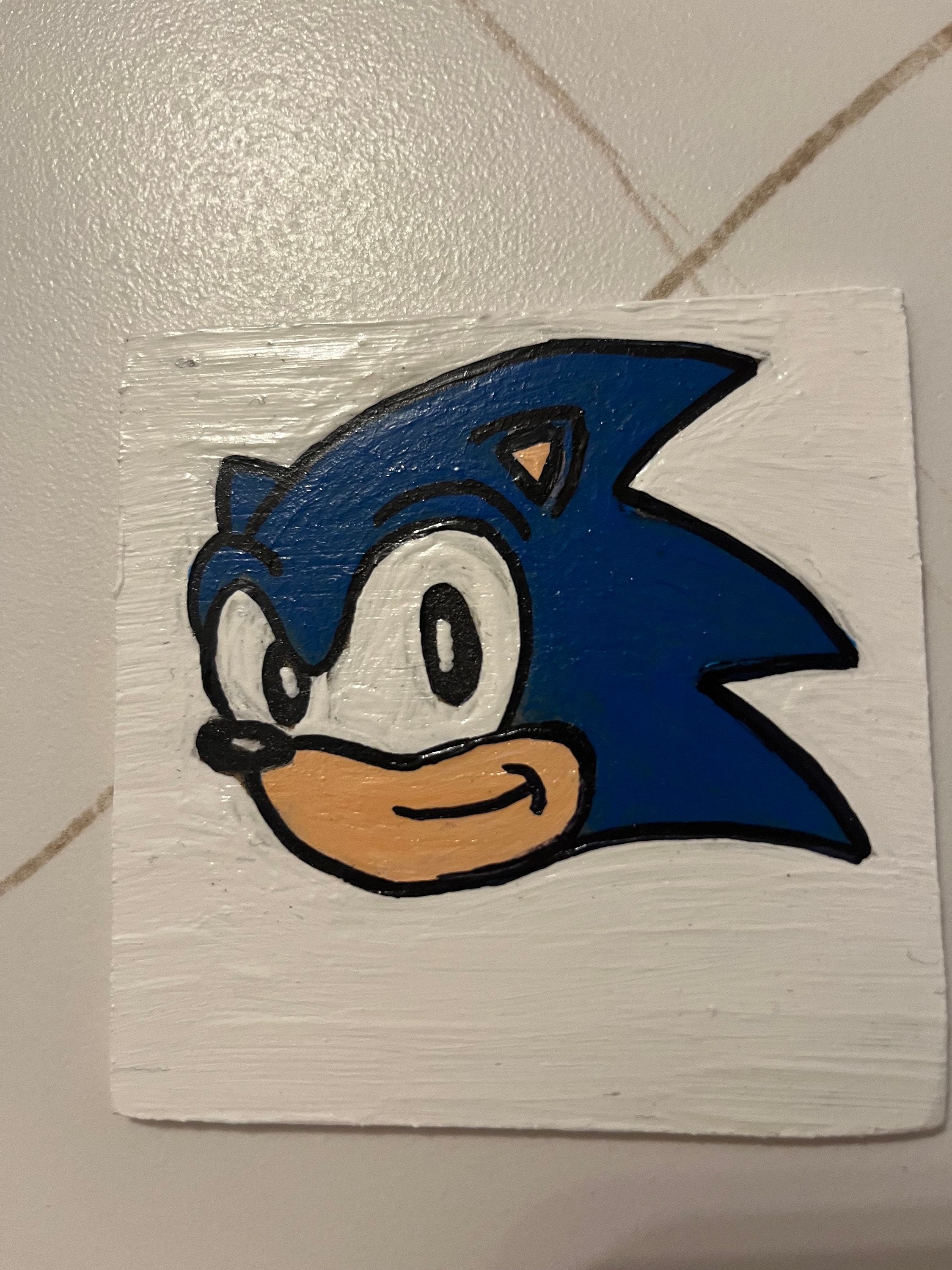 Set of 2 Sonic & Tails Wooden Coasters - Home Decor - Housewarming Gift ...