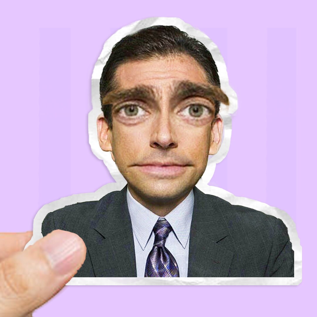 Michael Scott Sticker waterproof Dye Cut - Etsy