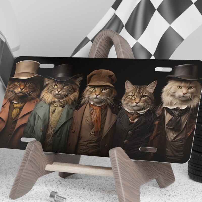 Cat Decorative Plate - Etsy