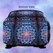 Backpack for School, Waterproof Backpack for Her, Celestial Mandala Art ...