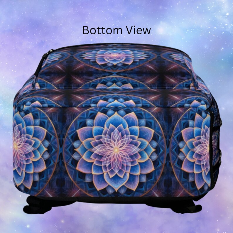 Backpack for School, Waterproof Backpack for Her, Celestial Mandala Art Pattern, Trendy ...