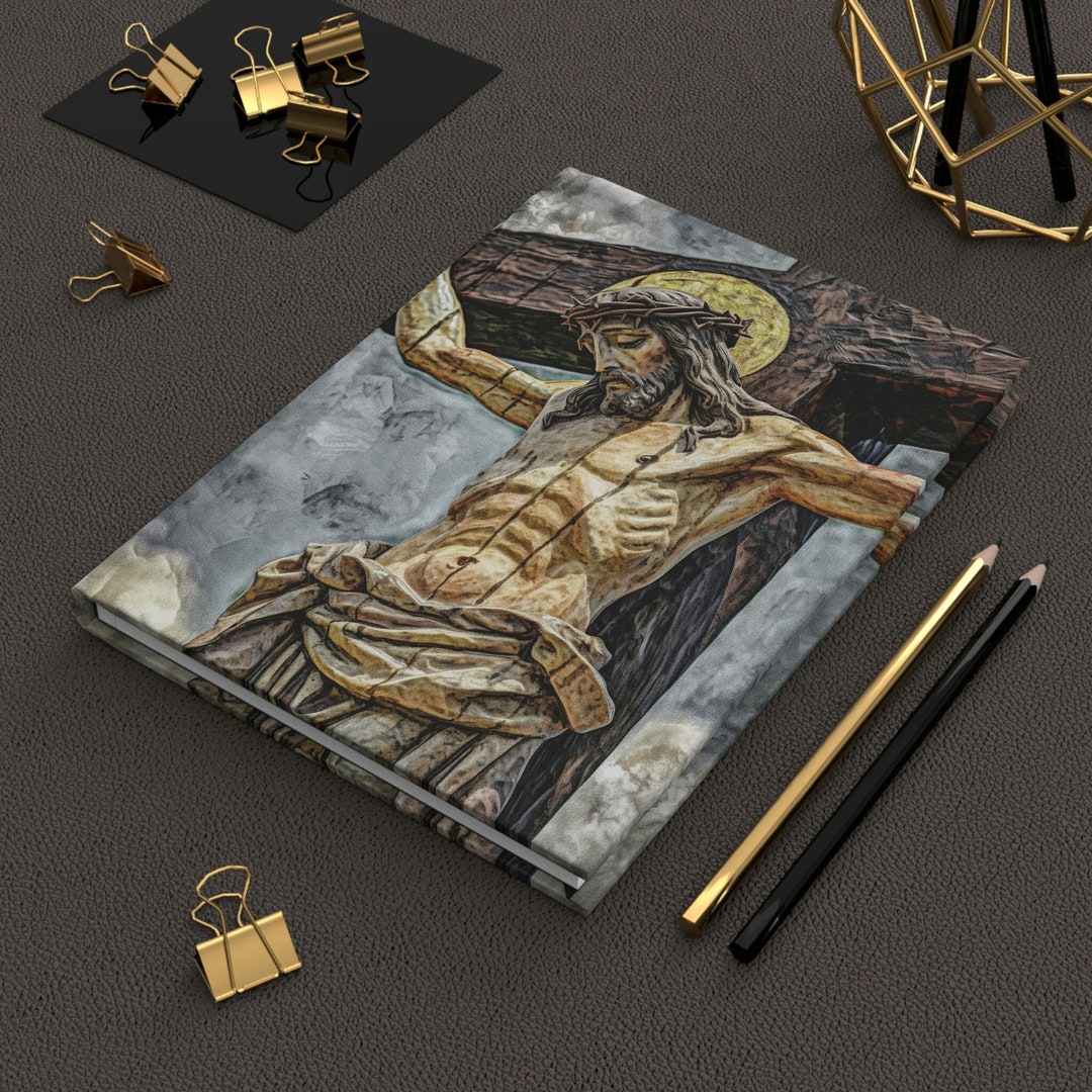 Jesus Art Writing Journal: Christian Bible Study Notebook - Etsy