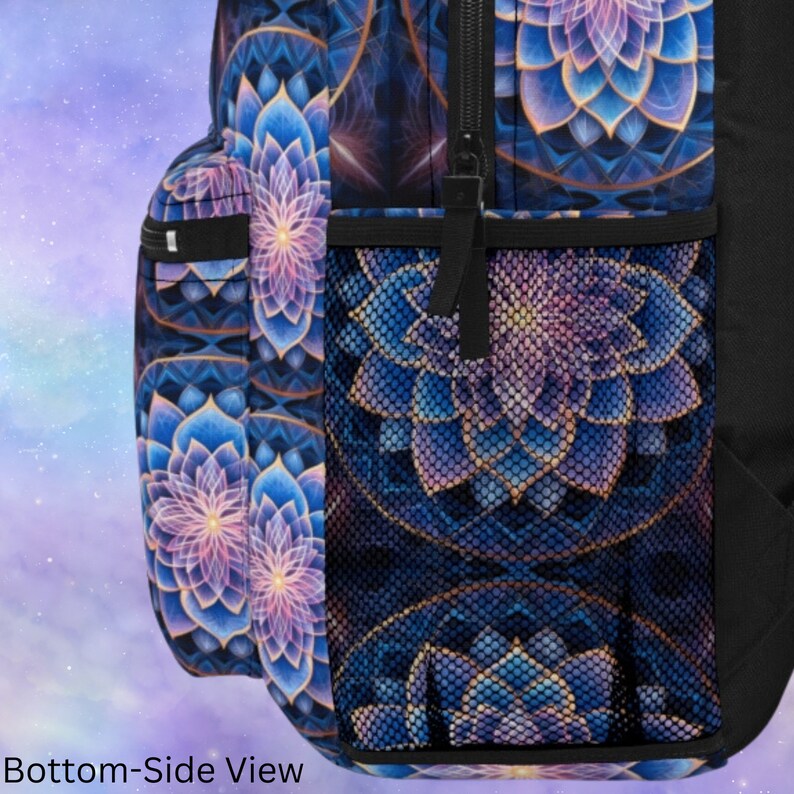 Backpack for School, Waterproof Backpack for Her, Celestial Mandala Art Pattern, Trendy ...