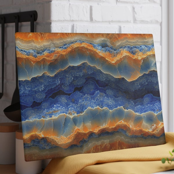 Blue Agate Platter - Etsy