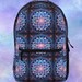 Backpack for School, Waterproof Backpack for Her, Celestial Mandala Art ...