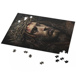 Jigsaw Puzzle for Adults, Jesus Art Crown of Thorns Picture, Custom ...
