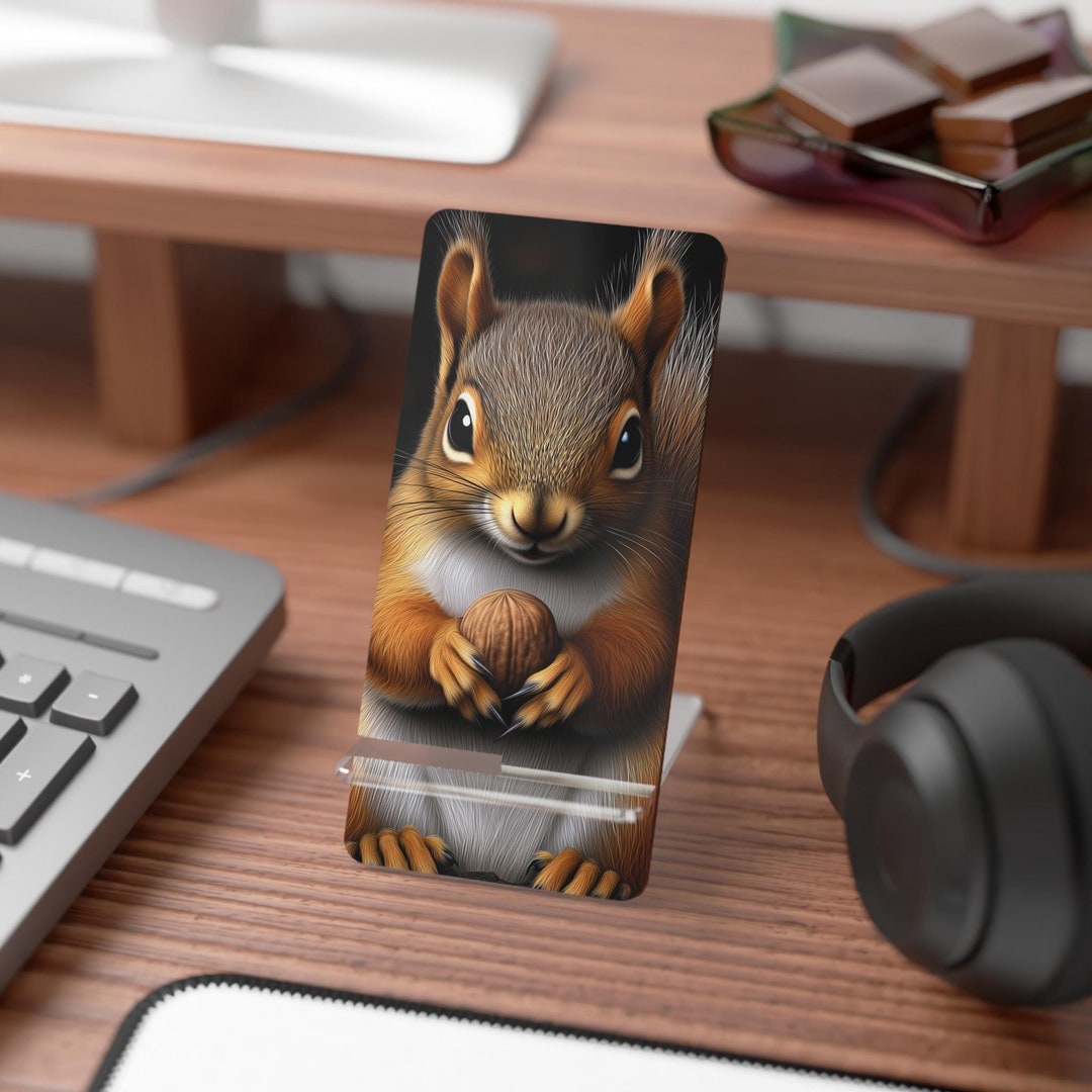 Squirrel Decorative Personal Phone Stand Gift, Phone Docking Organizer ...