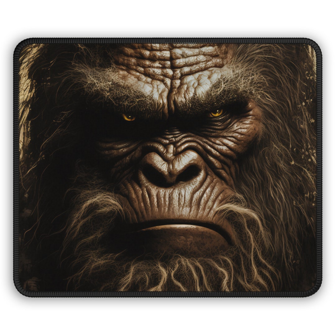 Bigfoot Custom Mouse Pad Office Decor Desk Decoration, Picture Mousepad ...