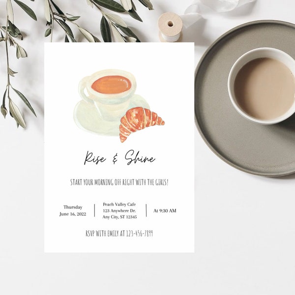 Farewell Breakfast Invitation - Etsy