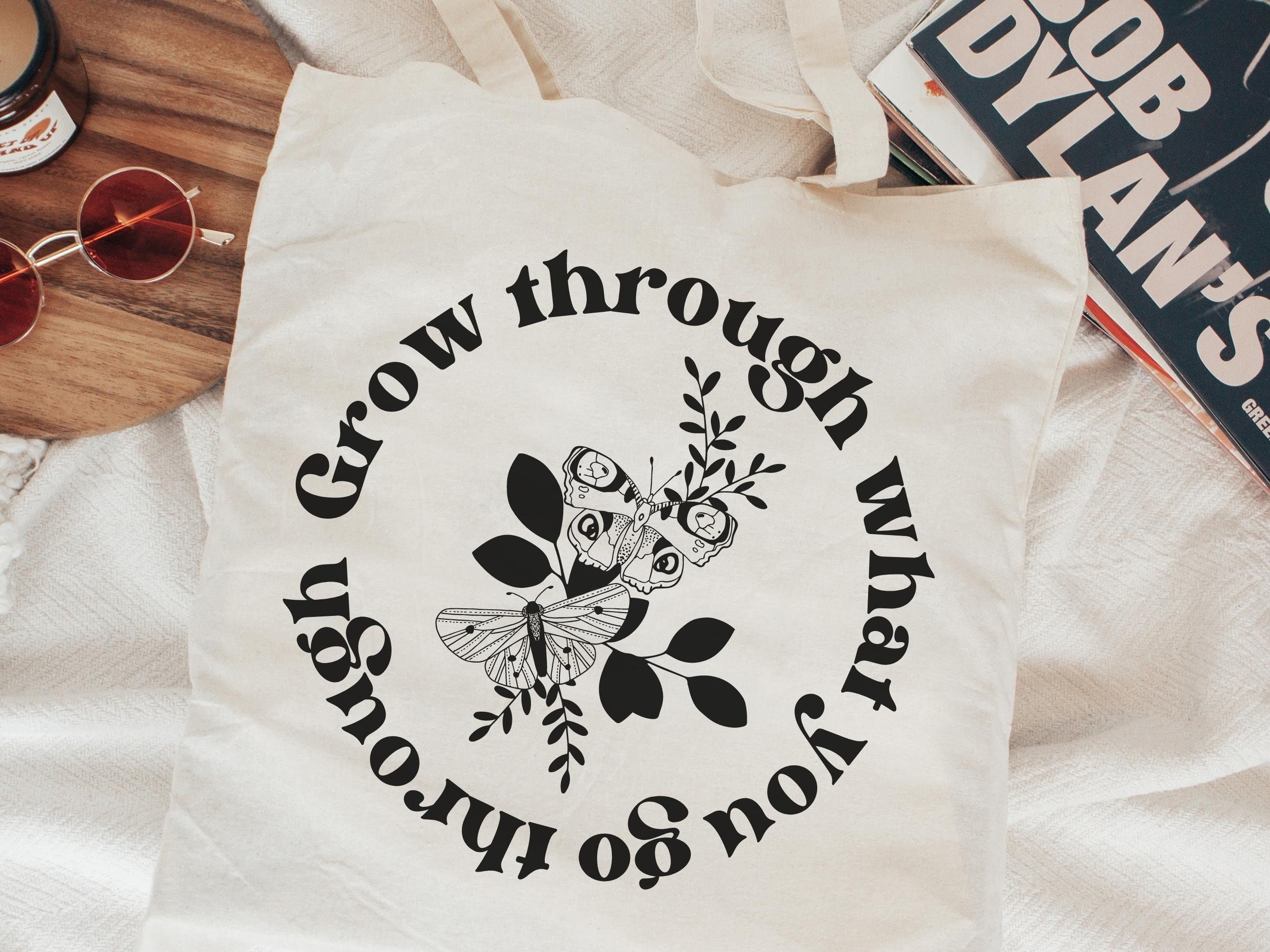 Grow Through What You Go Through Svg | Hippie Svg | Boho Svg | Retro ...